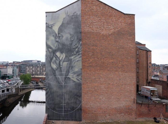 New mural by Faith47 in Manchester urges for LGBT rights | Design Indaba